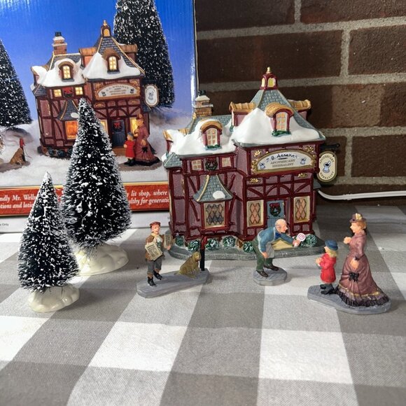 Lemax | Holiday | Vintage 7 Pc Lemax Jp Wellman Apothecary Herbalist ...